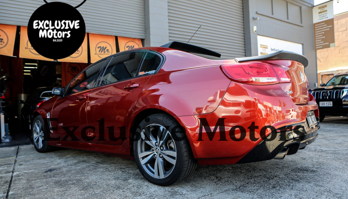 V2 Roof Spoiler for Holden Caprice/Statesman/Grange WM/WN 2006-2017 Gl ...