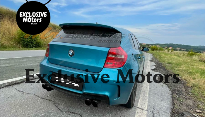M1 Rear Bumper wPainted Diffuser for BMW 1 Series E87 Hatch 2004-2011 ...