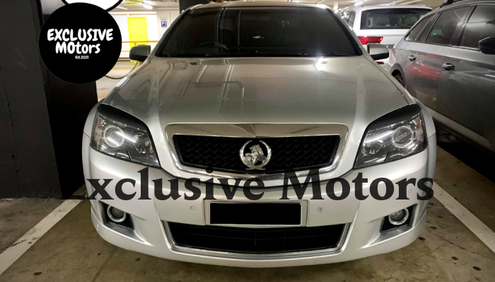 Plastic Headlight Eyebrows for Holden Caprice/HSV Grange WM WN 2006-20 ...