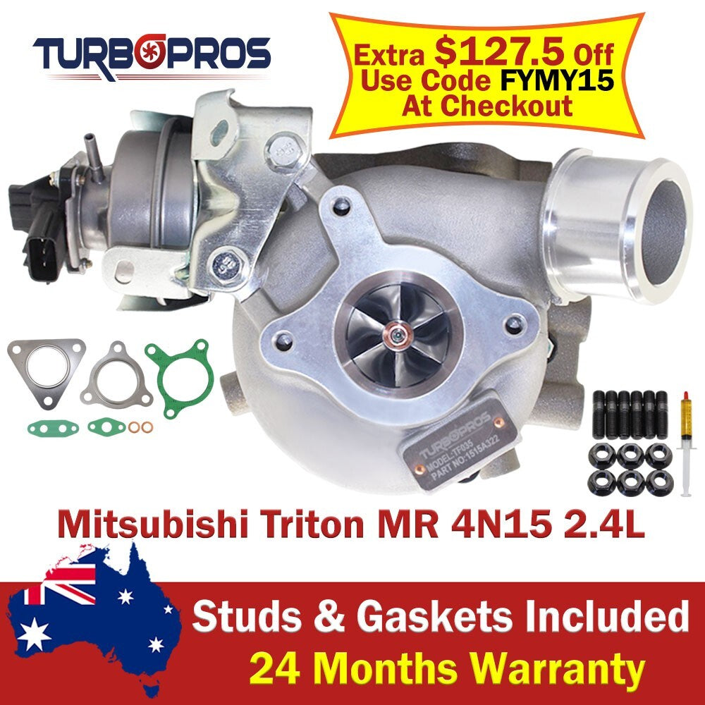 Turbo Pros Upgrade Billet Turbo Charger for Mitsubishi Triton MR 4N15 ...