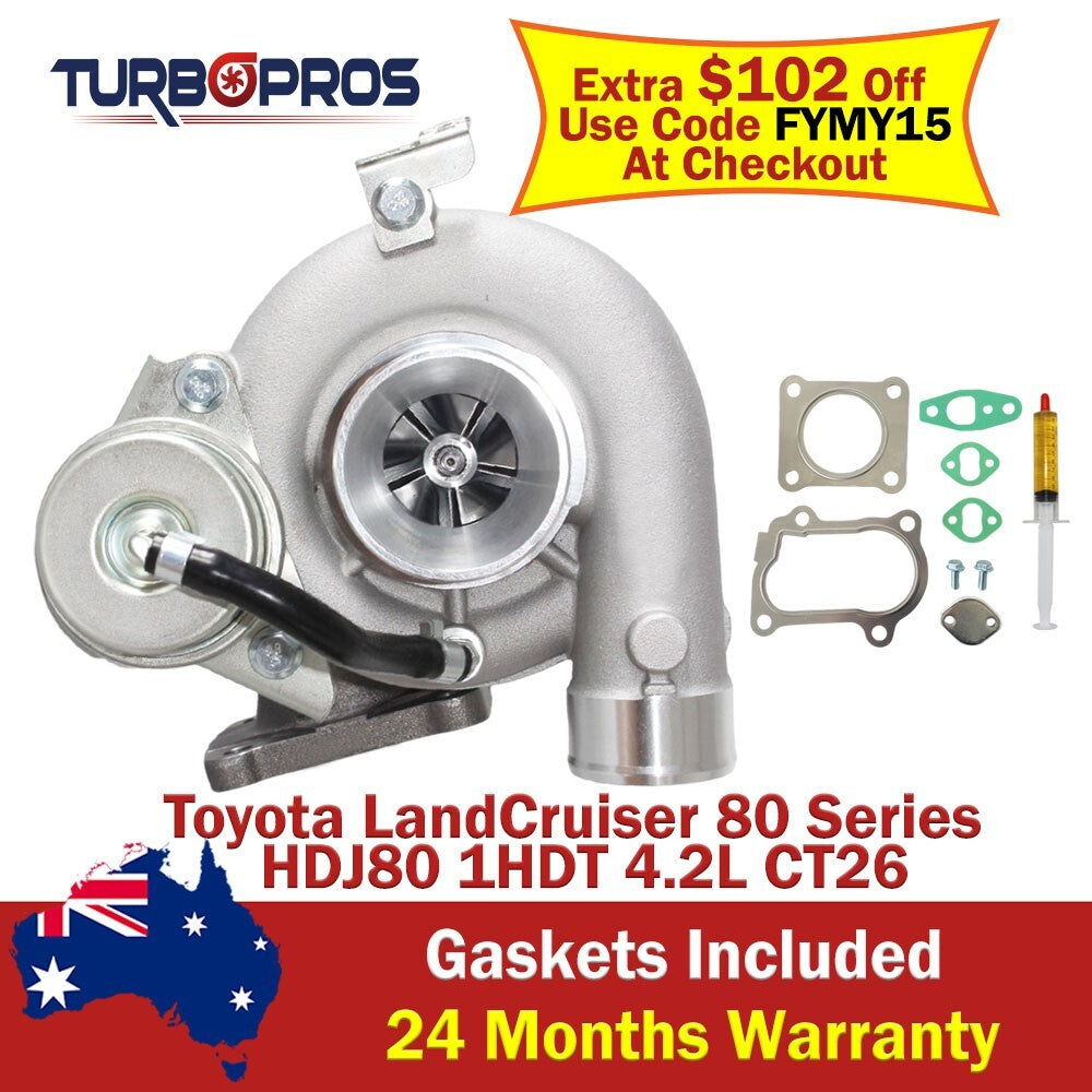 Upgrade Billet Turbo for Toyota Landcruiser 80 Series HDJ80 1HDT 4.2L ...