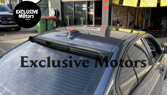 Rear Window Roof Spoiler for BMW F30/F30 LCI 2011-2018 – Exclusive Motors