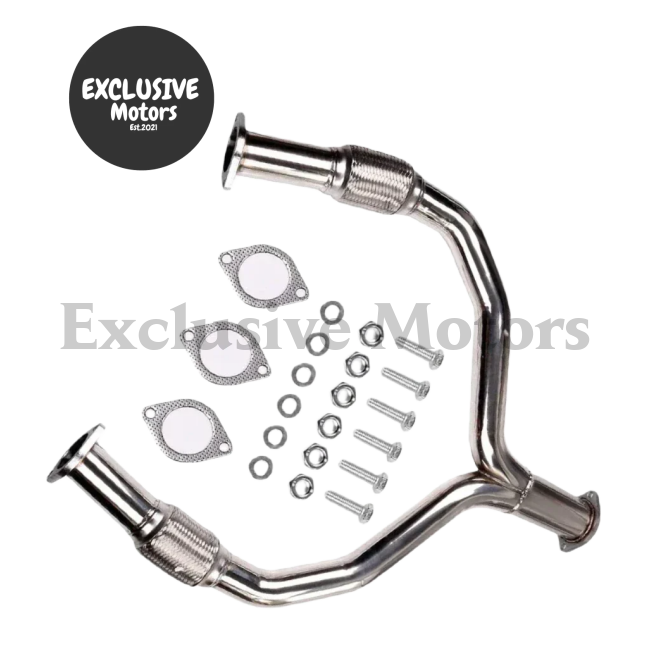 Stainless Steel X/Y Pipe for 2008-2016 Nissan 370Z (Z34) Infiniti G37 ...