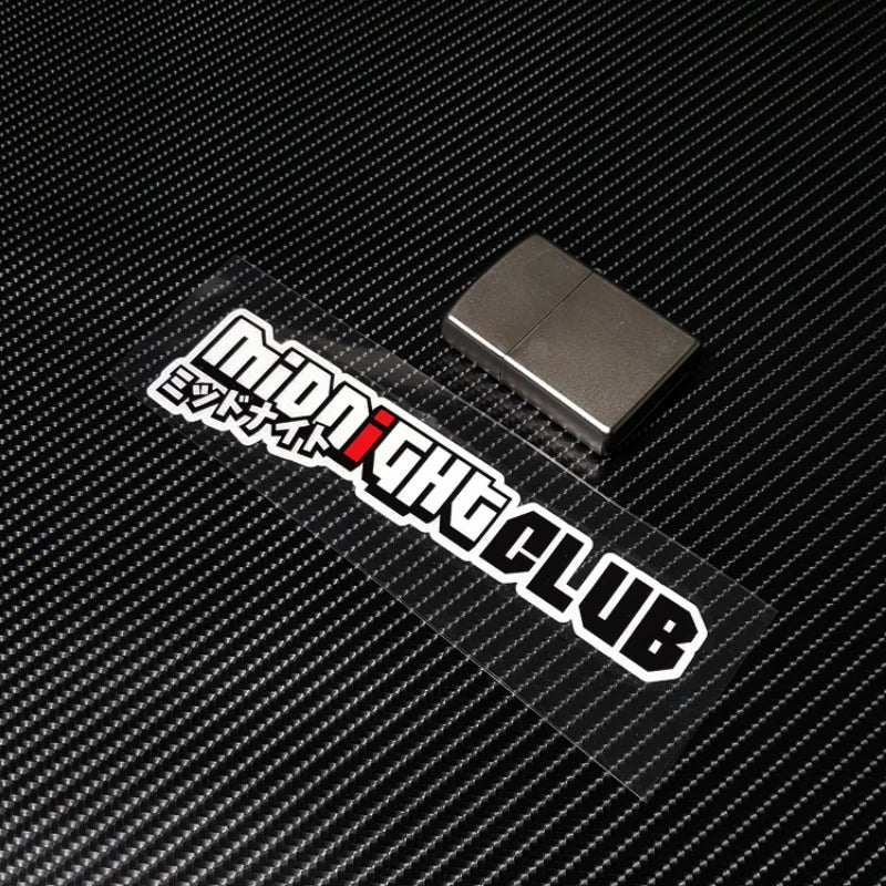 Midnight Club Sticker Decal – Exclusive Motors