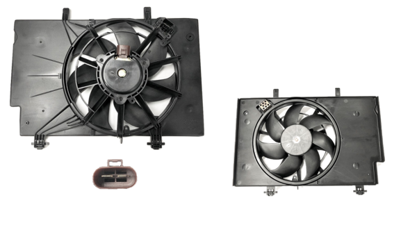 Radiator Fan with Resistor for Ford Fiesta WS-WT (2008-2013 ...
