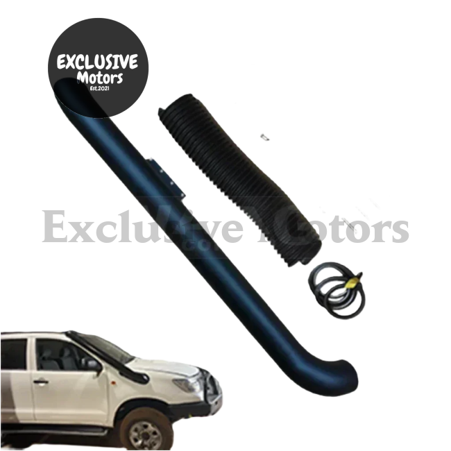 Gloss Black Stainless Steel Snorkel Kit for Toyota Hilux 2011-2015 ...