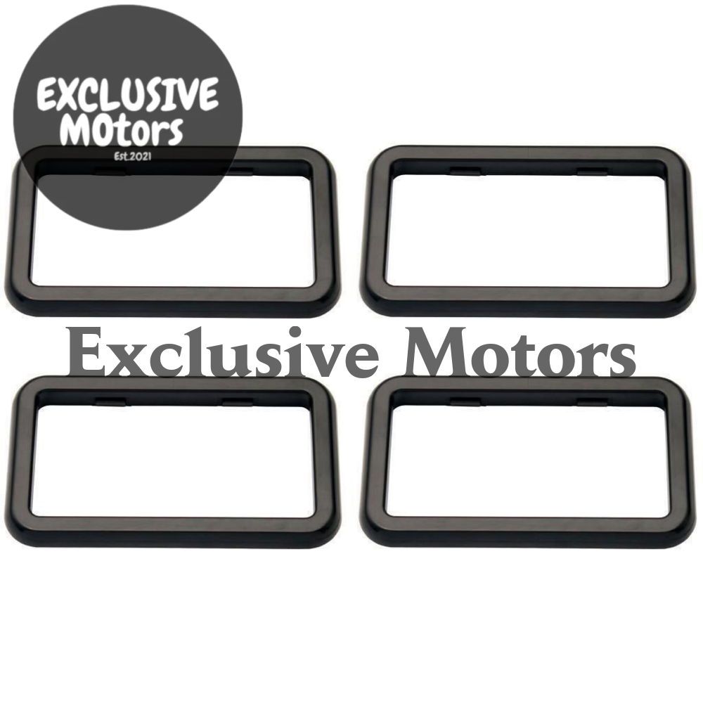 Interior Door Handle Surround Trims Black for Holden Commodore VB-VL ...