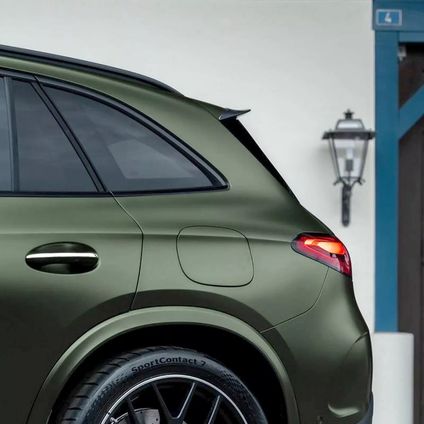 Rear Boot Spoiler for Mercedes Benz GLC X254 (2023-2024) Carbon Look ...