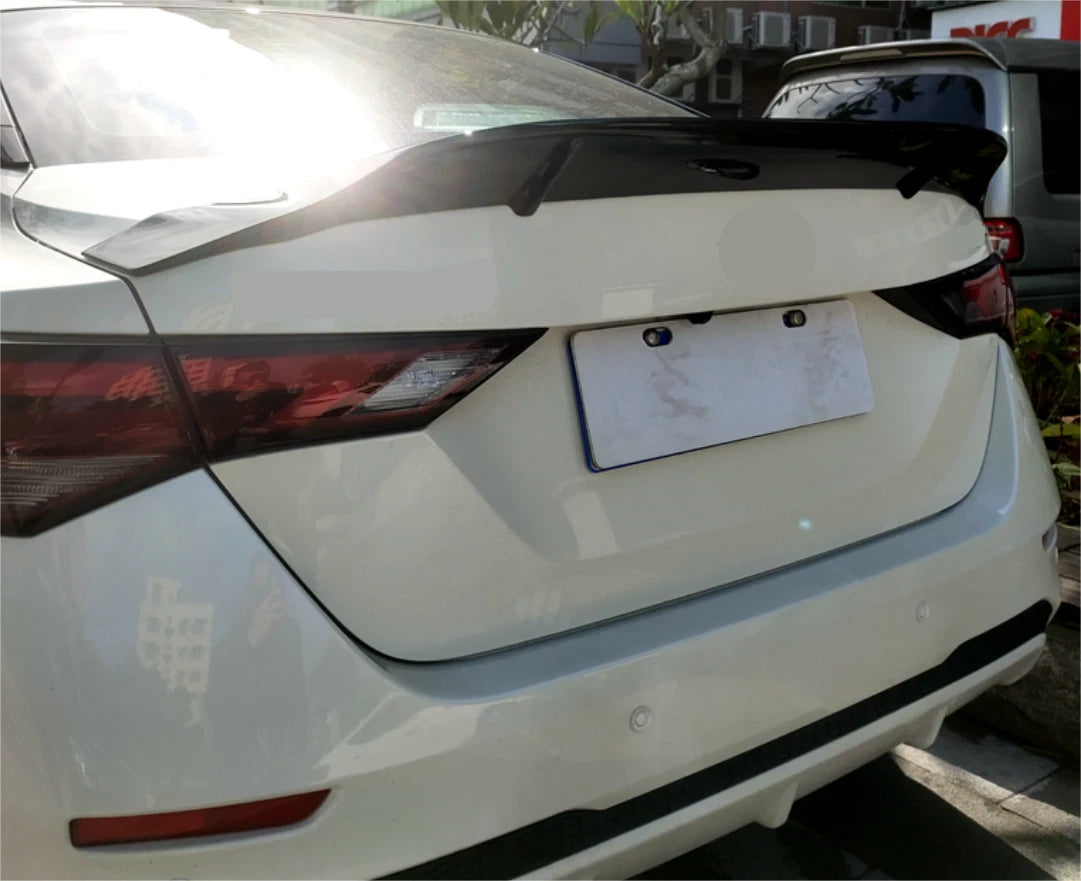 Rear Boot Spoiler Wing for Nissan Sentra 2020-2024 Glossy Black (2020 ...