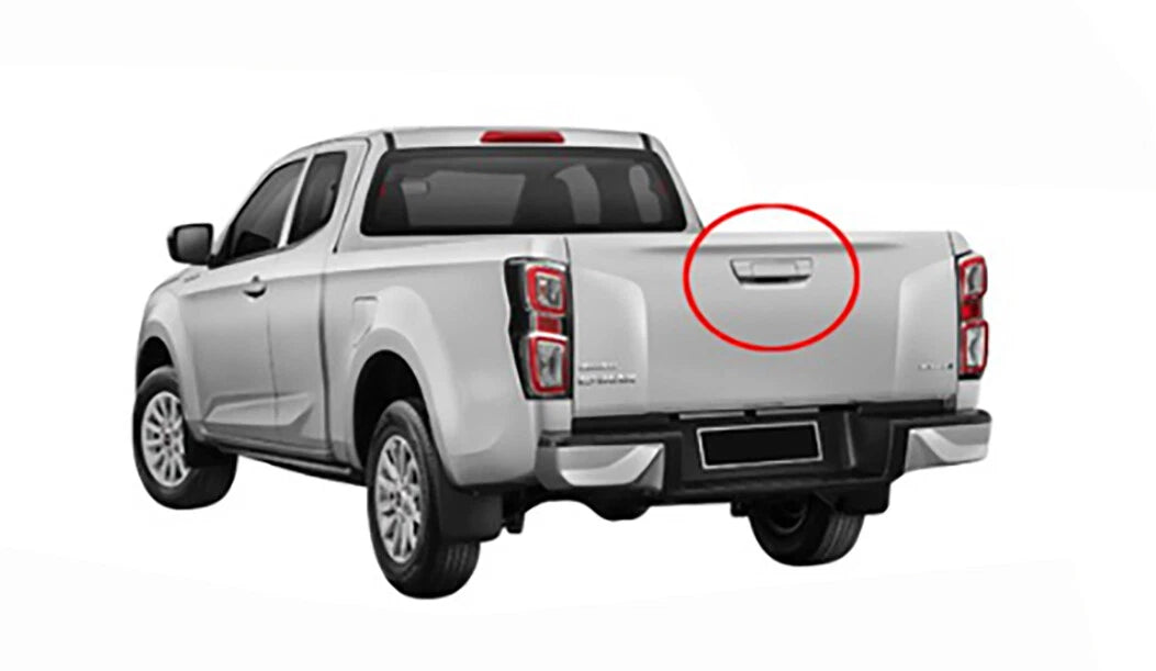 Chrome Tailgate Handle for Isuzu D-Max Ute(2020-2022) – Exclusive Motors