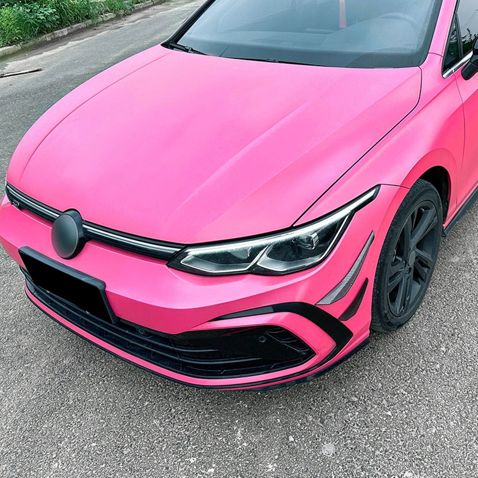 4 x Front Bumper Side Spoiler Trims for VW Golf 8 MK8 GTI Rline (2022 ...