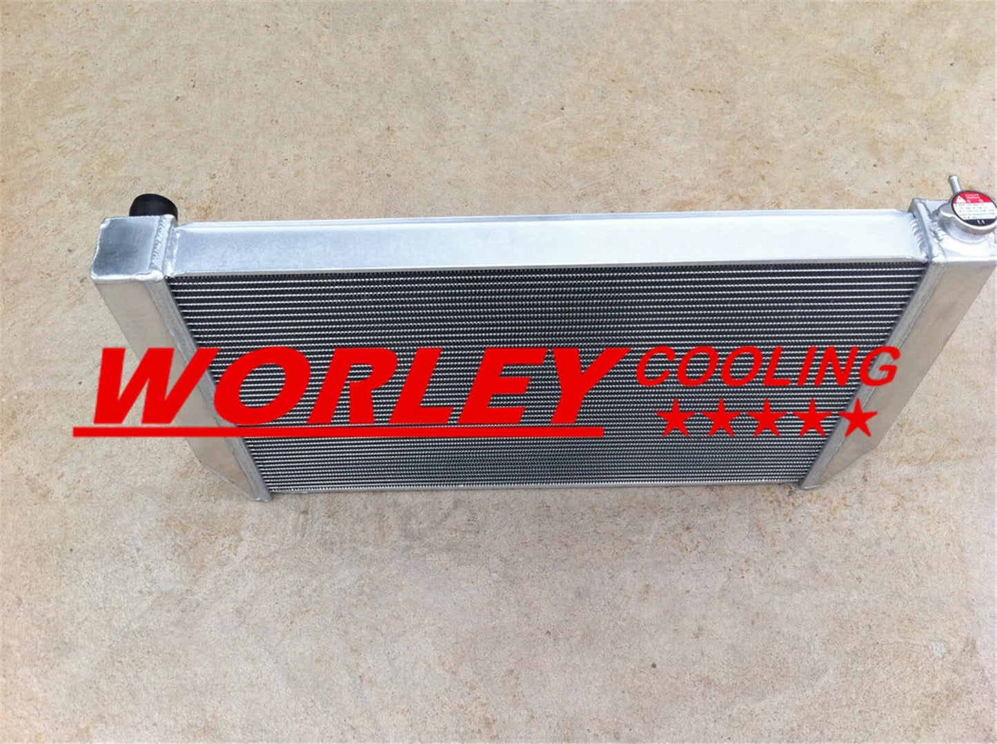 3 Row Aluminum Radiator for Ford Falcon XC XD XE XF V8 6cyl (1977-1986 ...