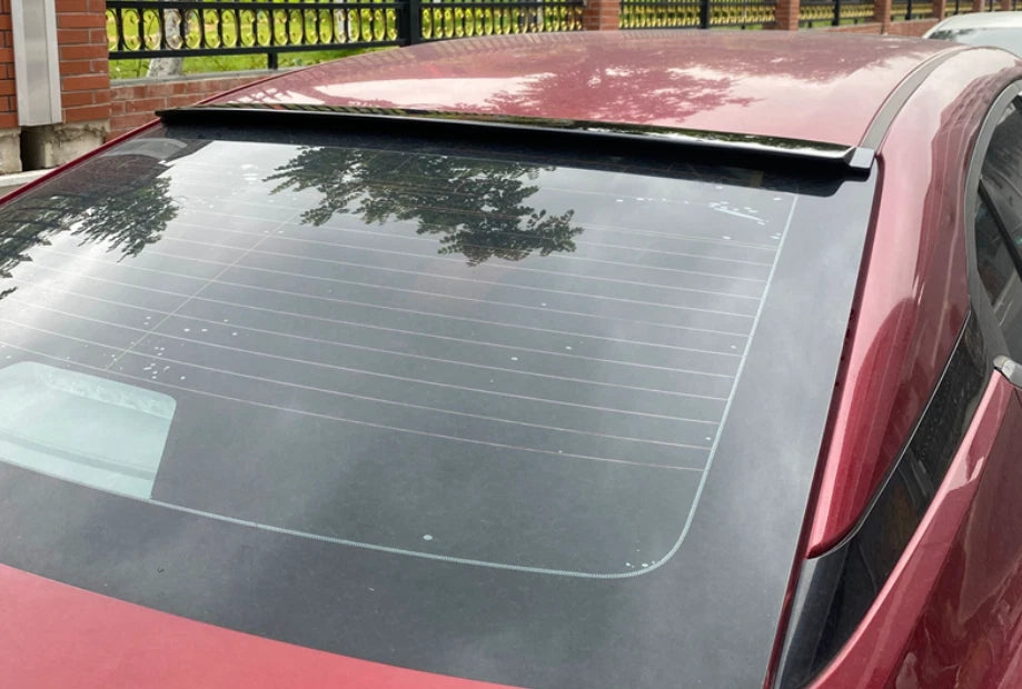 Rear Roof Spoiler Wing for 2020-2024 Nissan Sentra Glossy Black Sedan ...