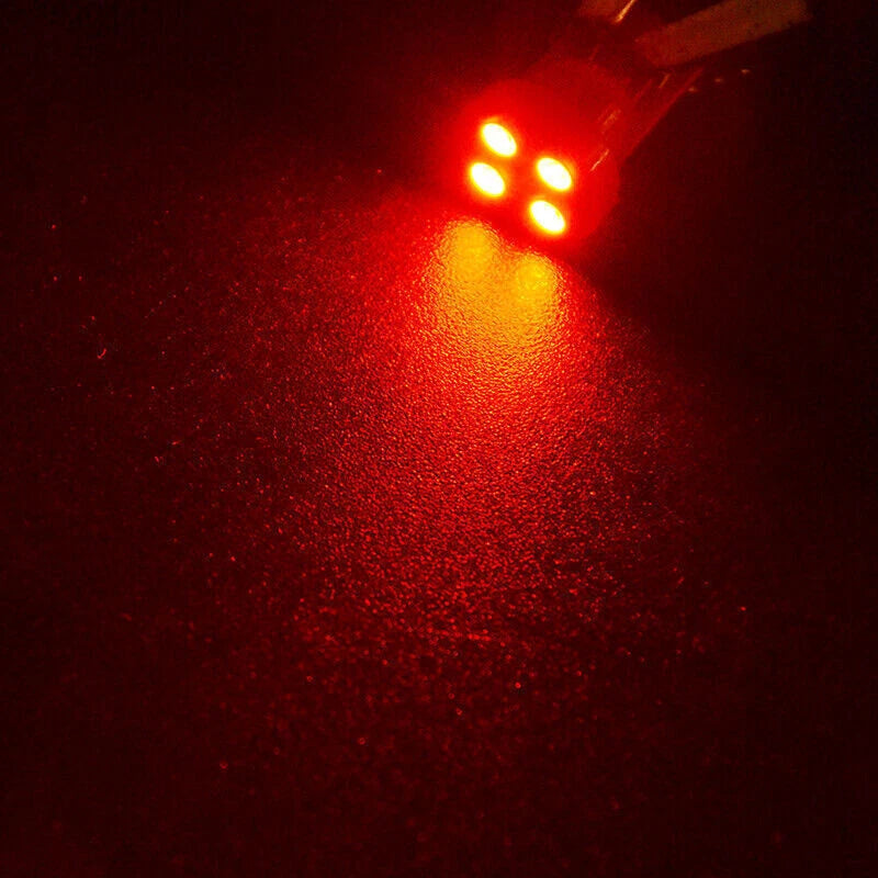 T10 Wedge 4 SMD LED Brake Light Bulbs for Various Makes & Models ...