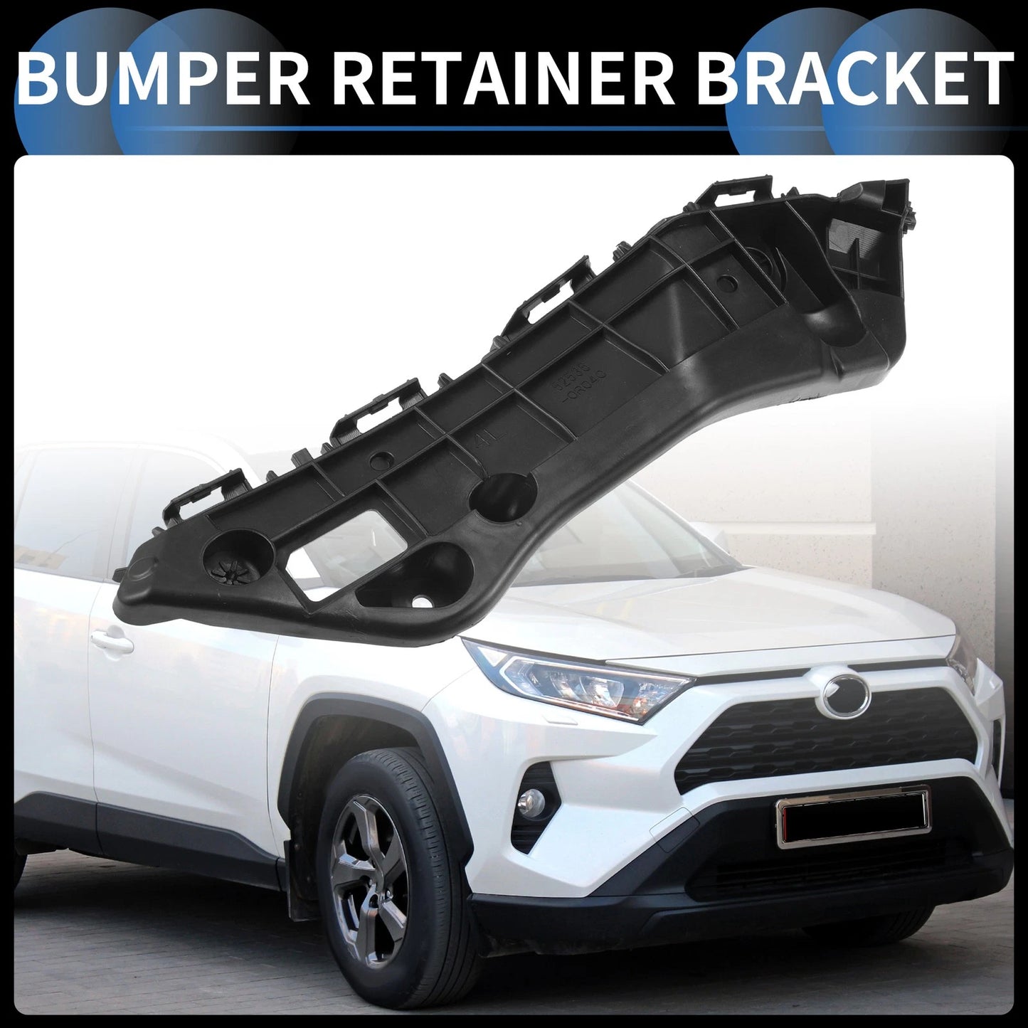 Left Front Bumper Retainer Bracket for Toyota RAV4 (2013-2018 ...