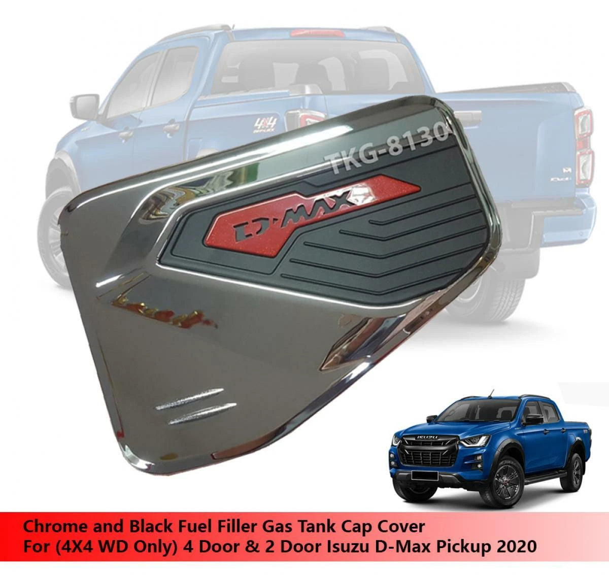 Fuel Filler Cap Cover for Isuzu Dmax D-Max (2020) – Exclusive Motors
