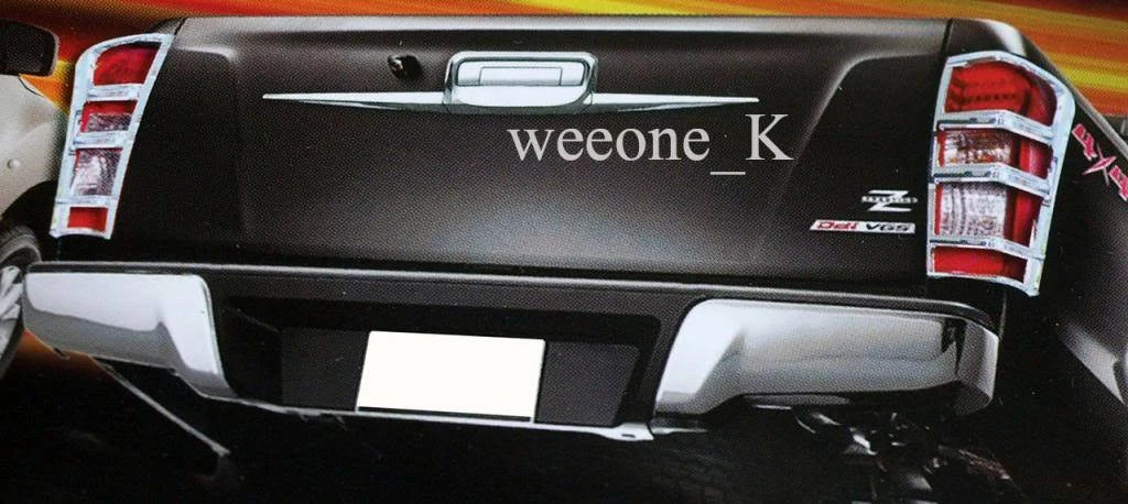 Chrome Tailgate Accent for Isuzu D-Max (2012-2015) – Exclusive Motors