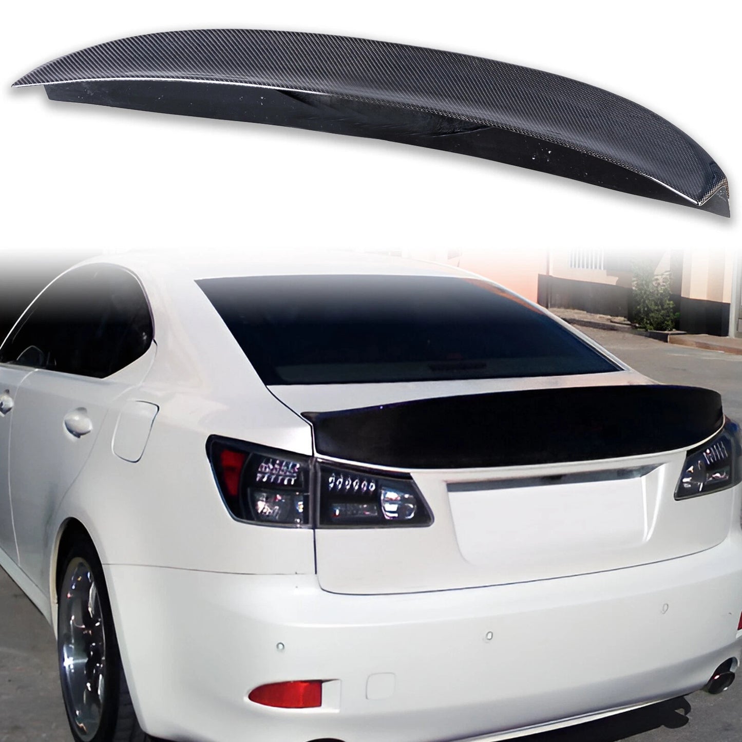 Boot Spoiler for Lexus IS250 IS350 Pre-facelift (2005-2010) – Exclusive ...