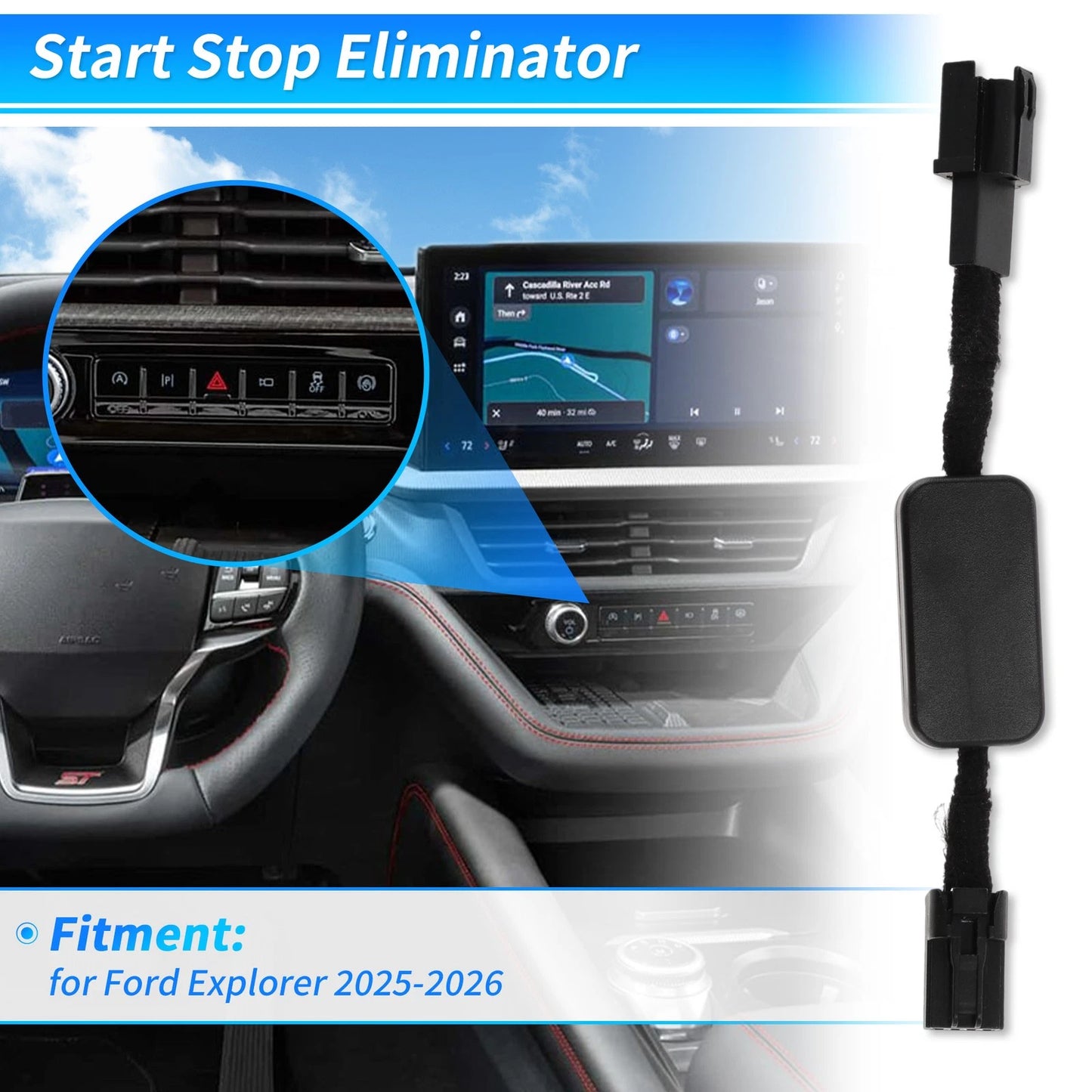 Auto Start Stop Eliminator for Ford Explorer (2025-2026) – Exclusive Motors