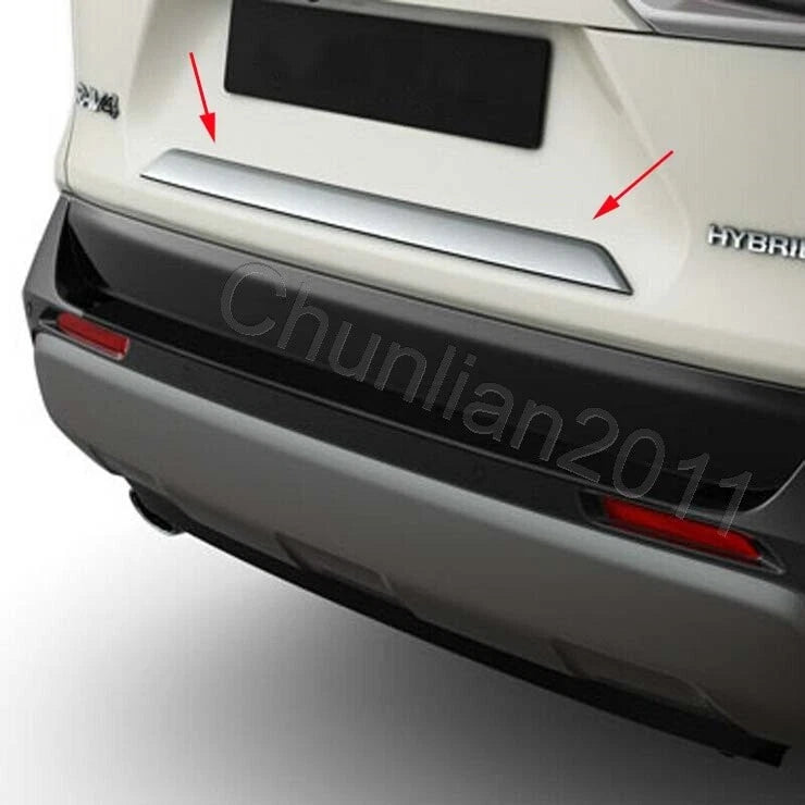 Chrome Tail Rear Boot Lid Bottom Molding Cover for Toyota RAV4 (2019-2 ...