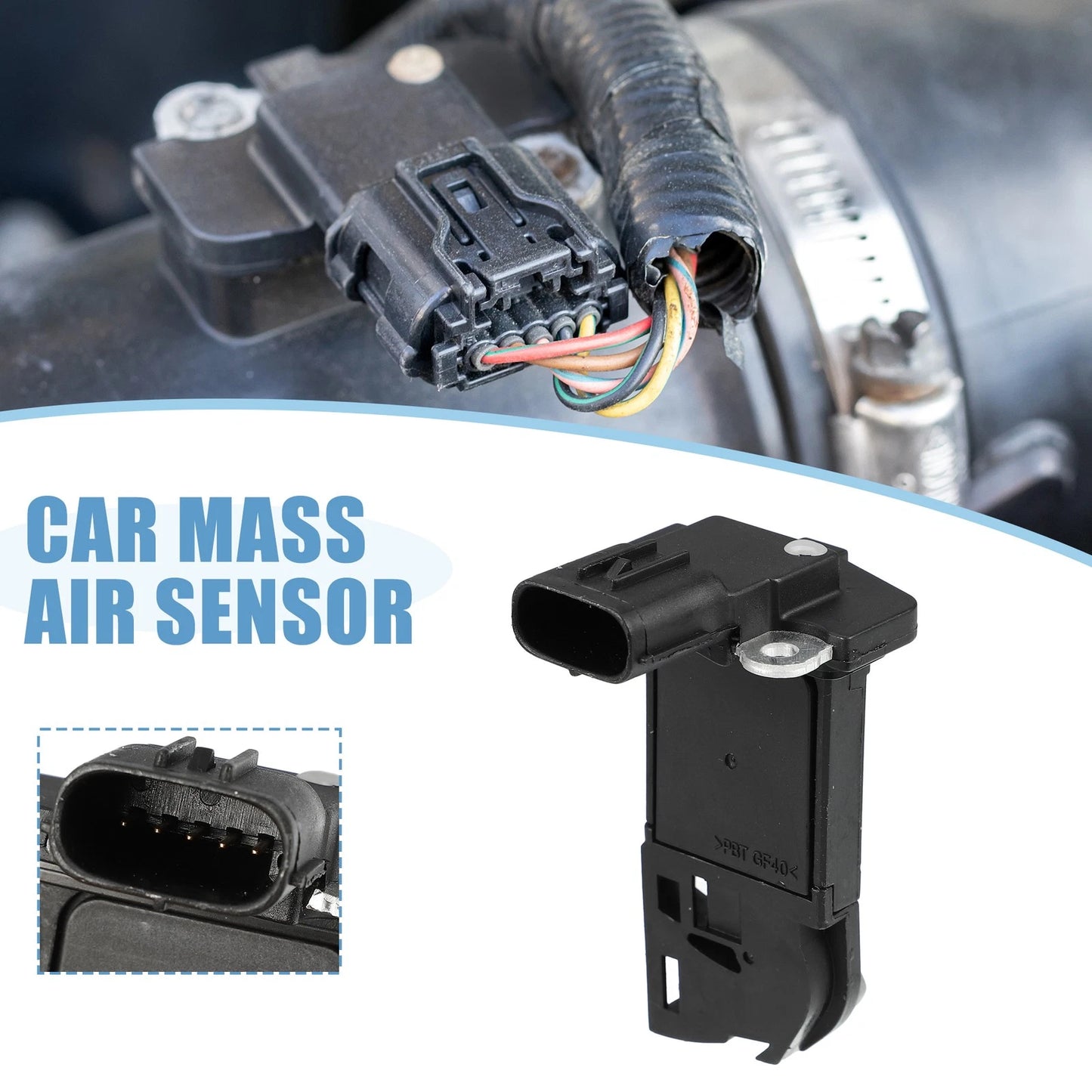 Mass Air Flow Sensor for Isuzu NPR 2010-2016 (2 x MAF Sensors ...