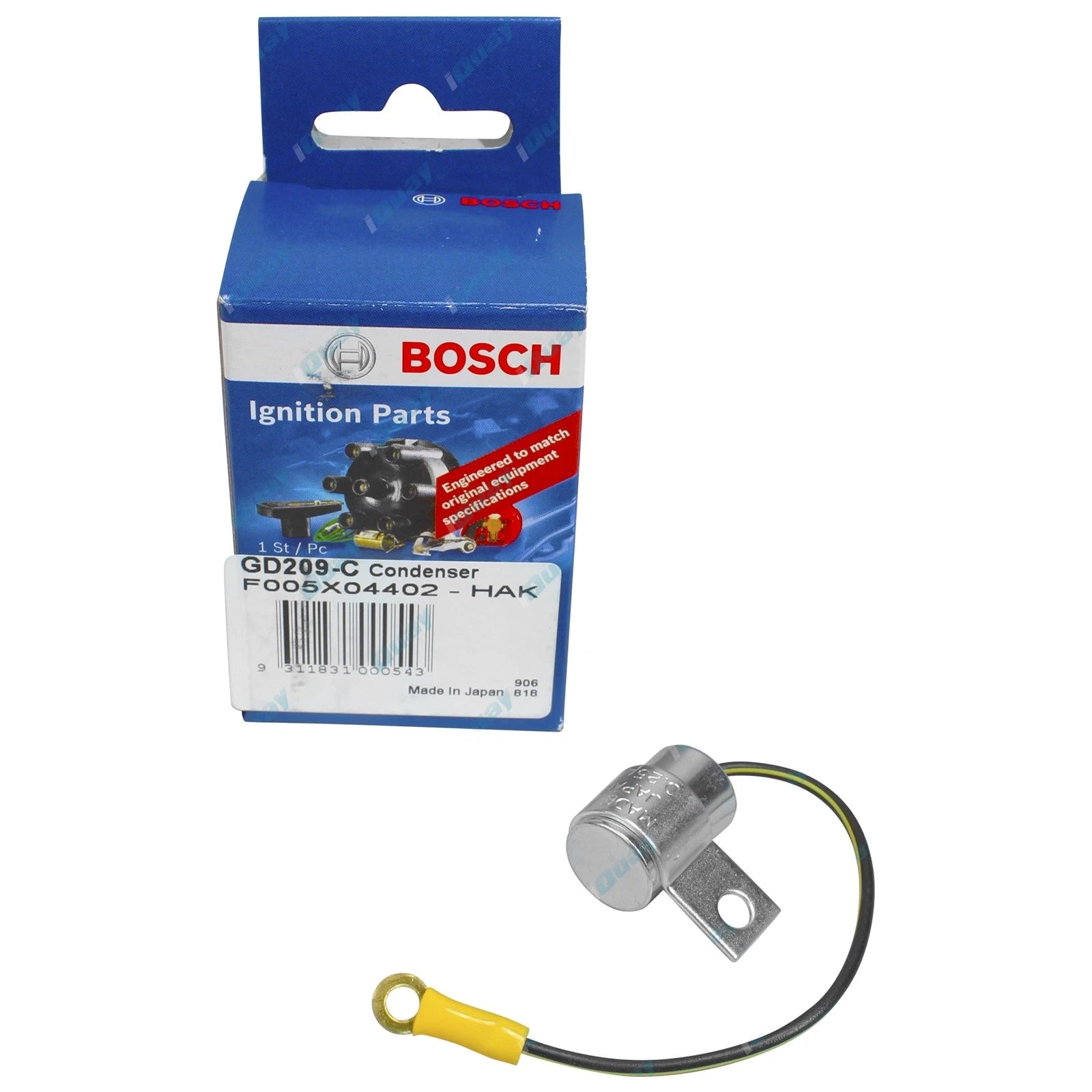 Bosch Ignition Condenser for Toyota Hiace YH61 4cyl 2.0L 3Y-C 1982~198 ...
