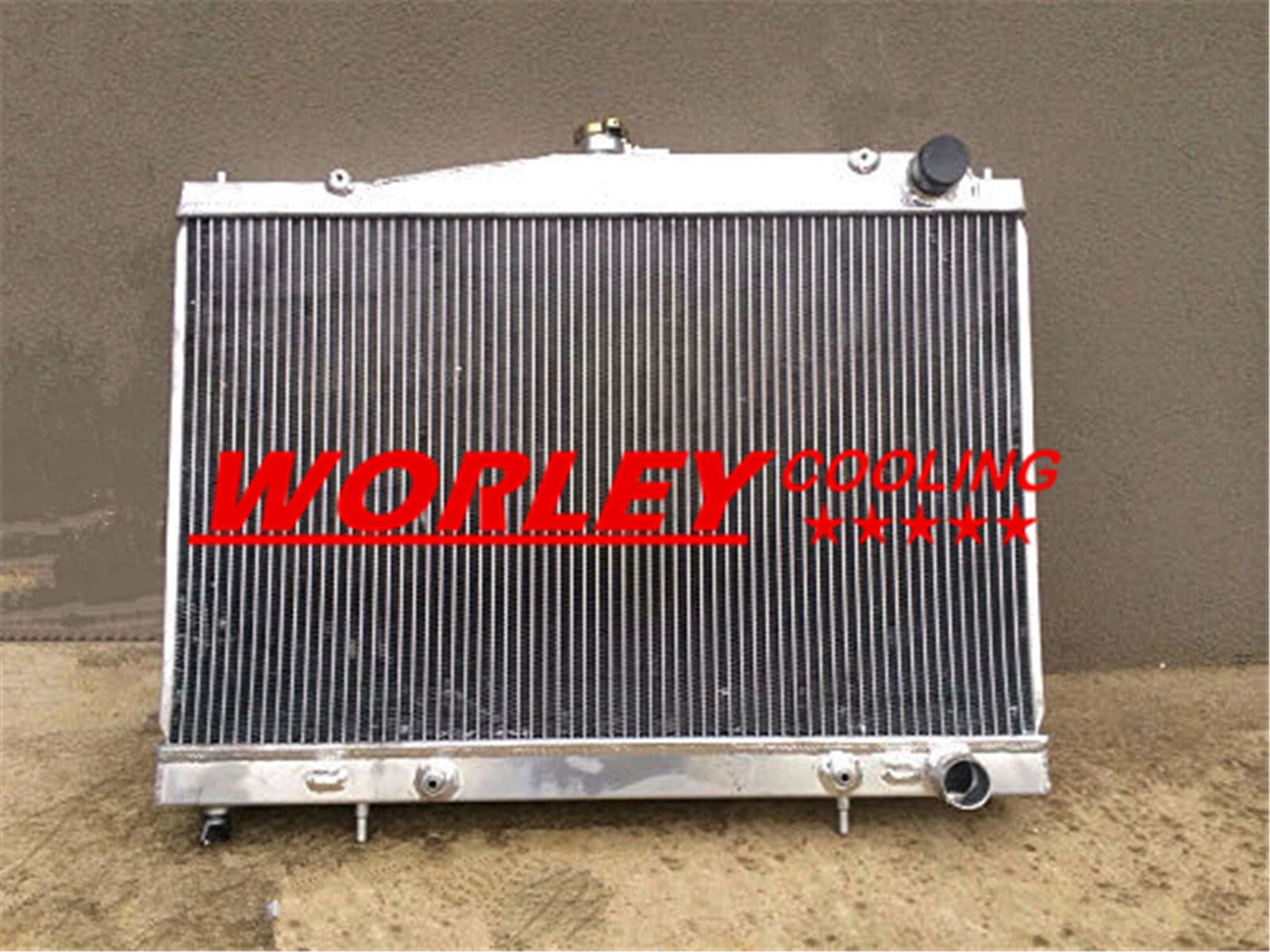 Aluminum Radiator for Nissan Stagea RB25 RB25DET 2.5L 6Cyl (1996-2001 ...