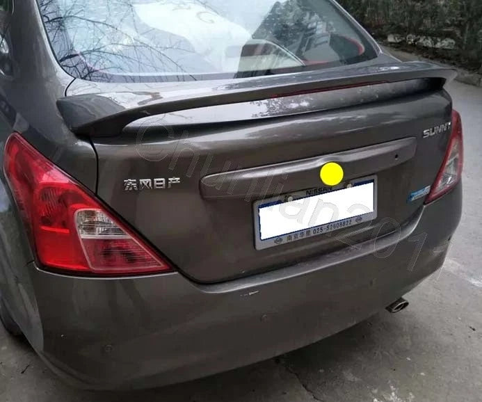 Unpainted Factory Style Spoiler Wing for Nissan Versa Sedan (2012-2018 ...