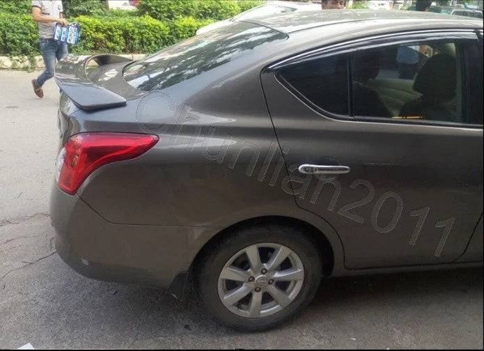 Unpainted Factory Style Spoiler Wing for Nissan Versa Sedan (2012-2018 ...