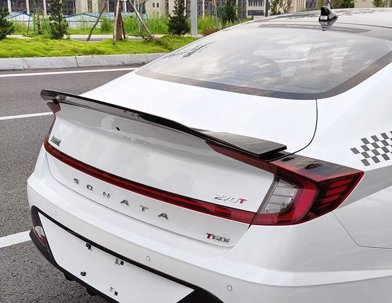Highkick Style Rear Trunk Spoiler Wing for Hyundai Sonata (2020-2023 ...