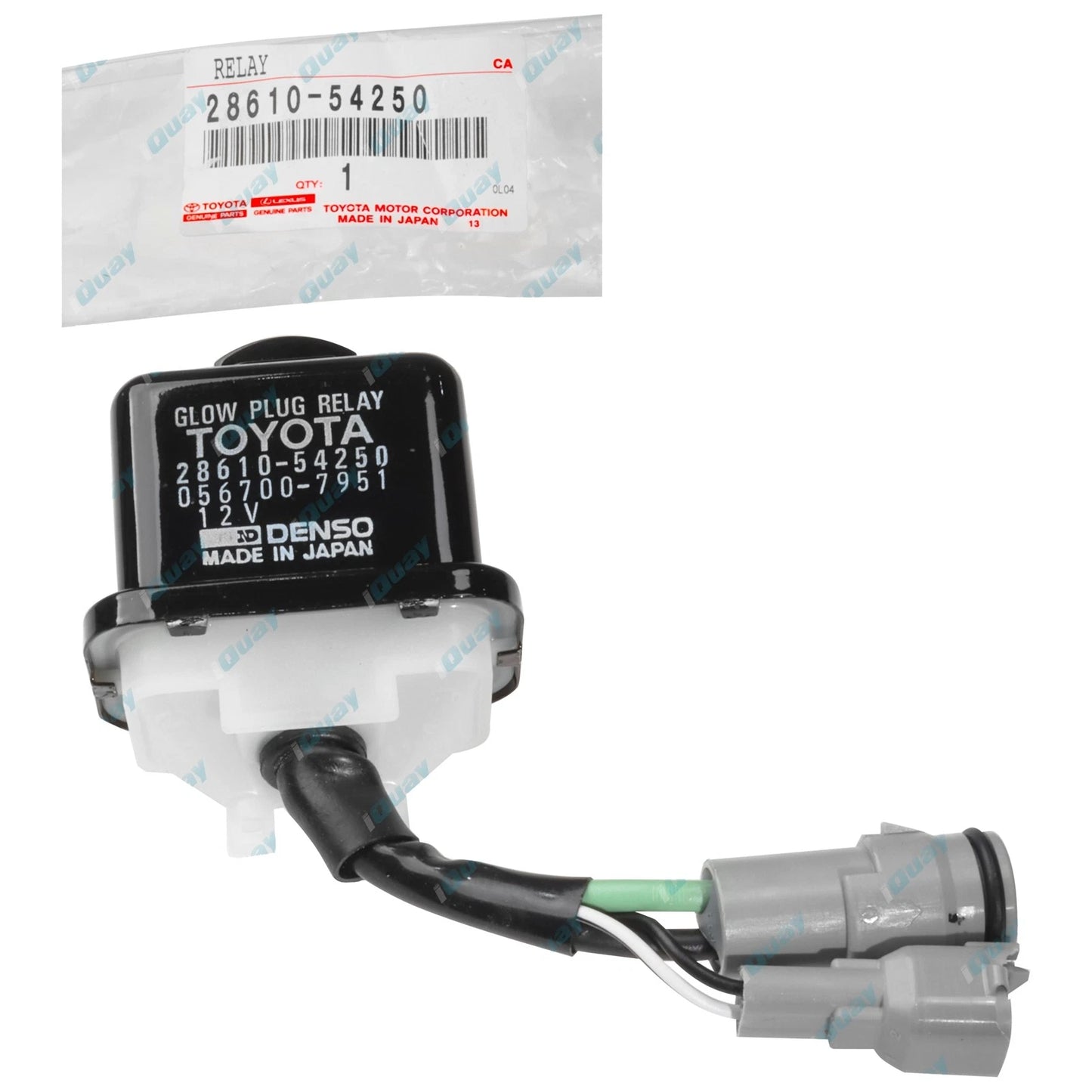 Genuine Toyota Glow Plug Relay for Toyota Hilux Surf LN61 2.4L 2L-T 19 ...