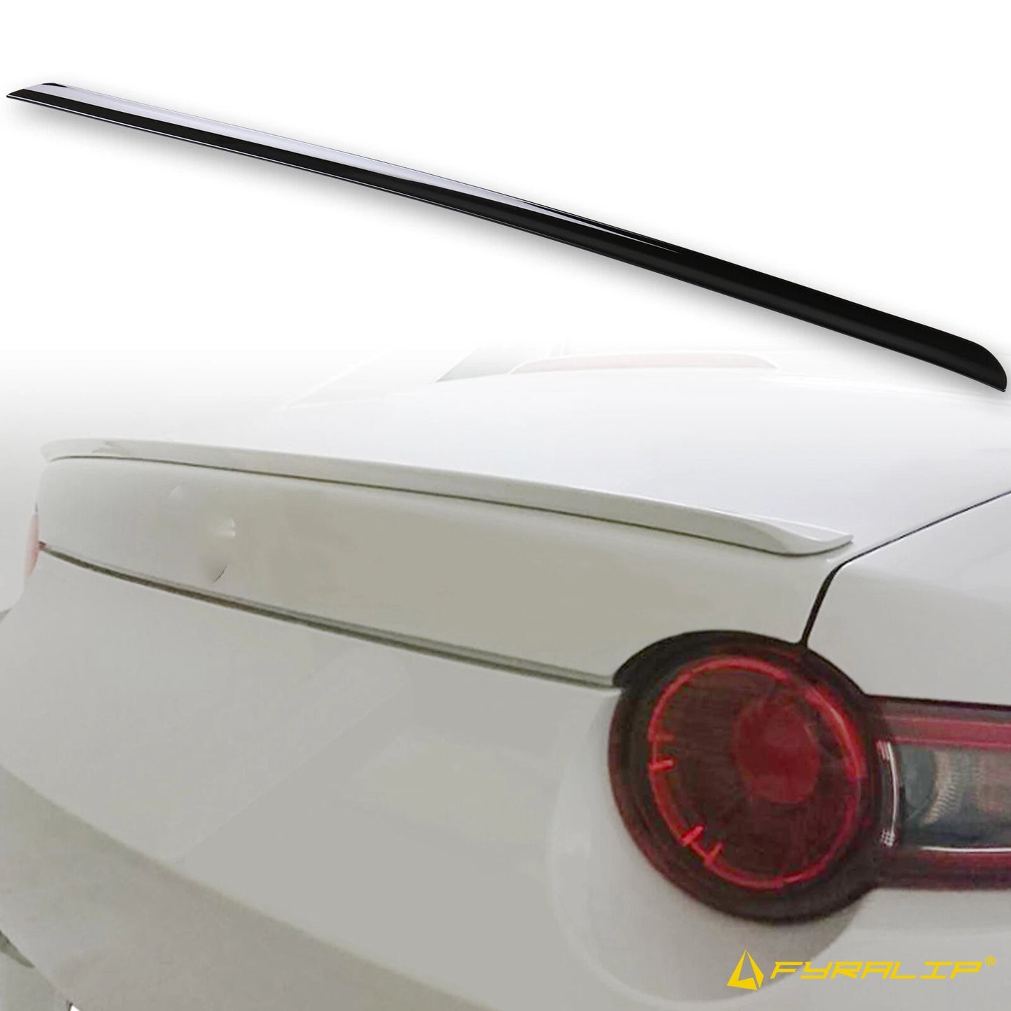 41W Jet Black Rear Boot Lip Spoiler for Mazda MX-5 Miata (2016-2023 ...