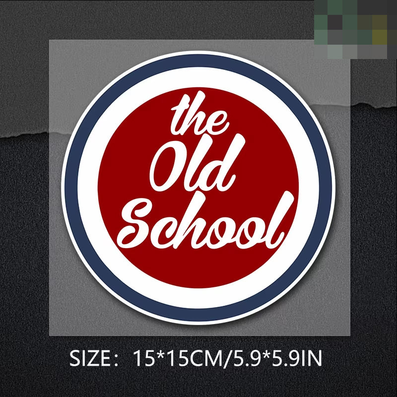 The Old School Sticker Decal – Exclusive Motors